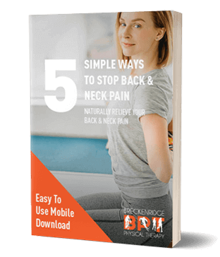 Ebook For Back Pain & Neck Pain Relief - Breckenridge Physical Therapy